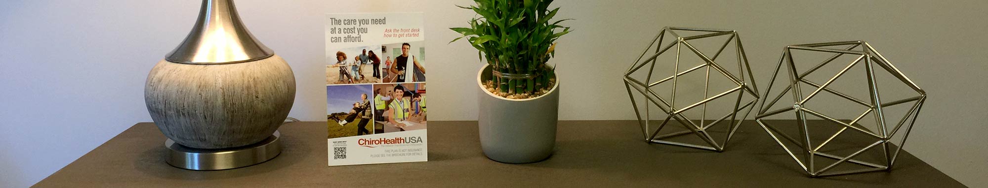 Countertop Standee | ChiroHealthUSA